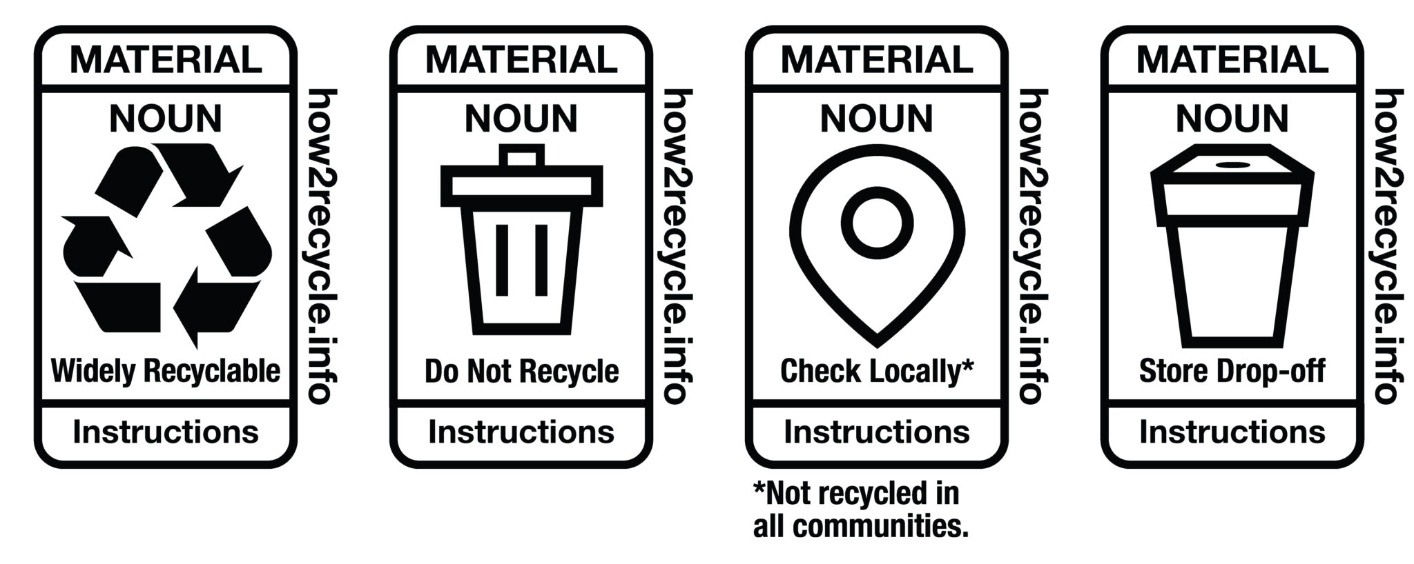 How2Recycle Unveils New Design for Store Drop-off Label